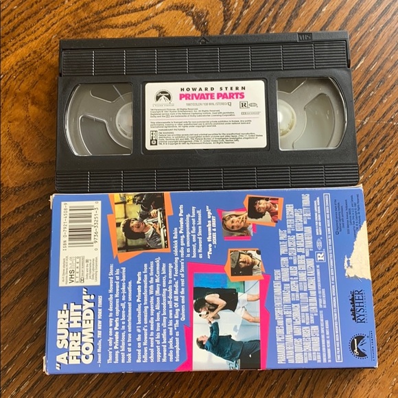 Paramount | Other | Howard Stern Private Parts Vhs Tape Rated R 997 ...